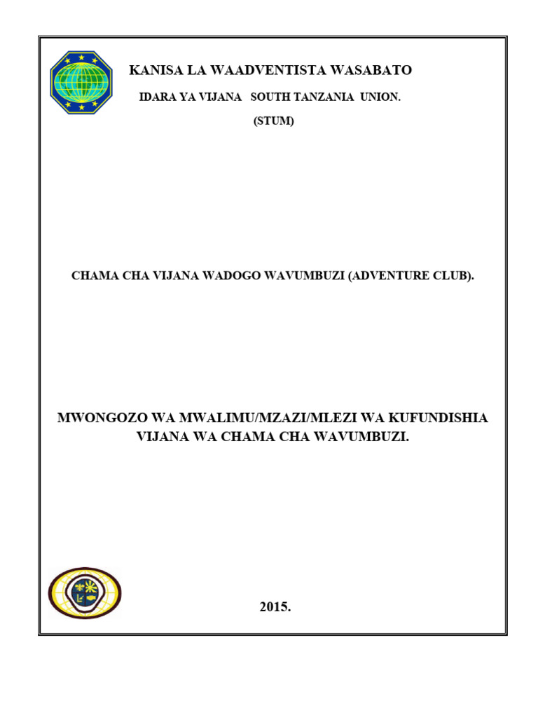 Mwongozo Adventure Complete Process 2015 | PDF