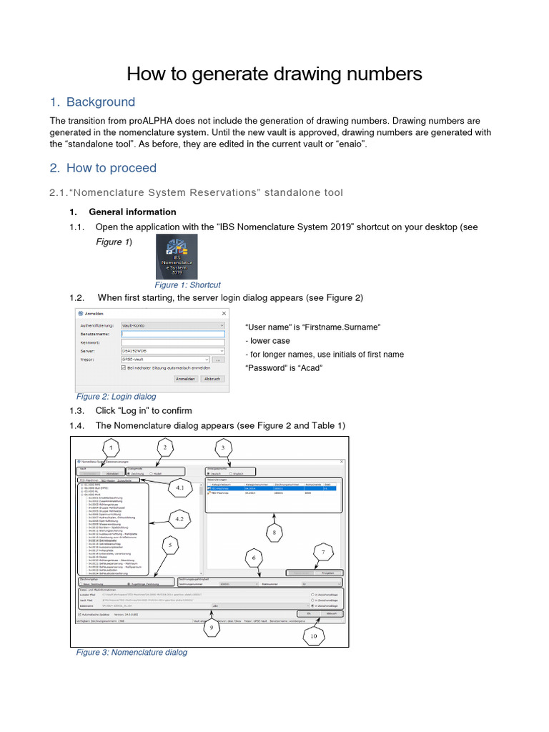 Procedure For Drawing Number Generation | PDF | Login | Software