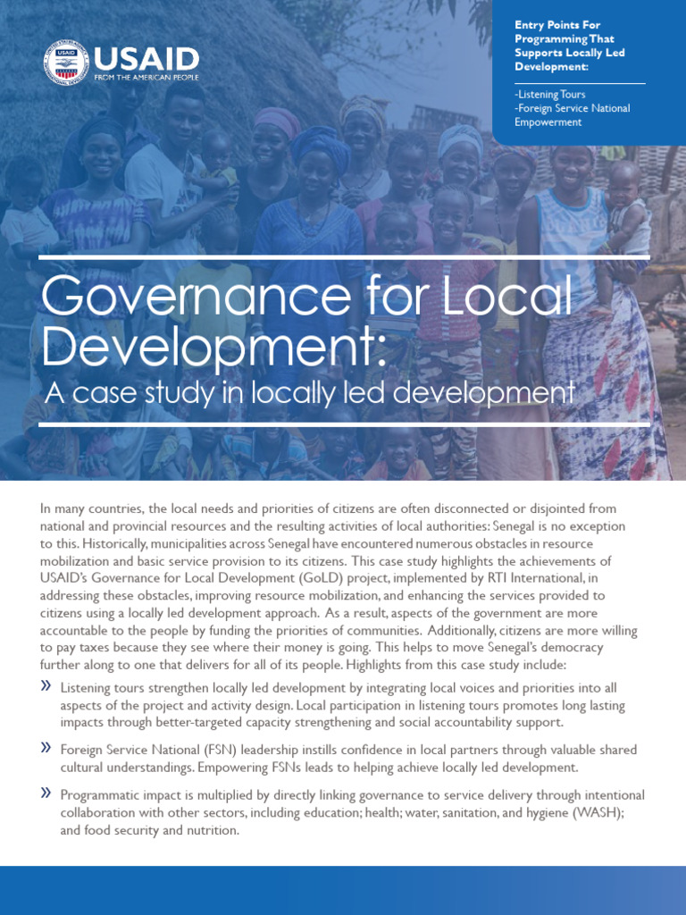 LLD Case Study Gold Final | PDF | Governance | Wash