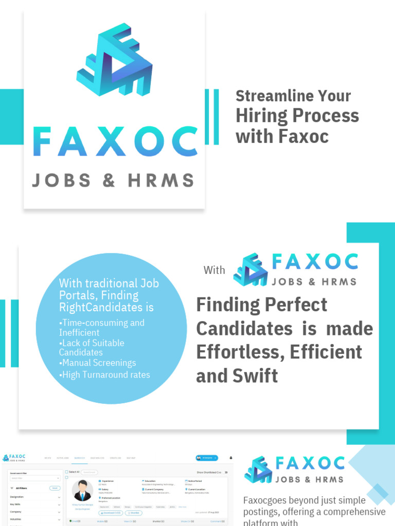 Faxoc Pitch Deck PDF | PDF