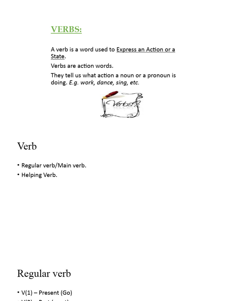 Understanding Verbs and Adverbs | PDF | Art
