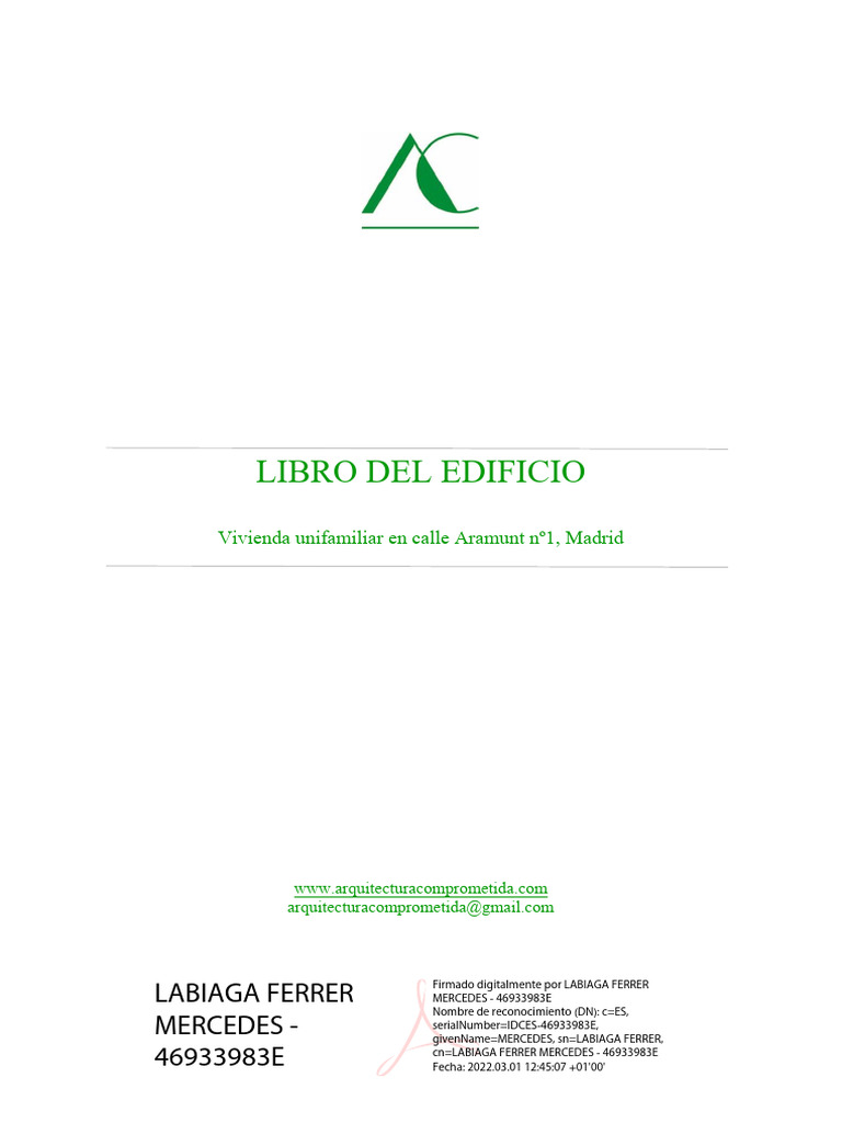 Libro Del Edificio - Firmado2 | PDF | Tap (Válvula) | Baño
