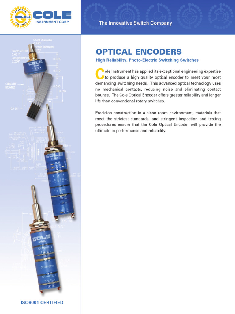 Encoder | PDF | Electrical Engineering | Equipment
