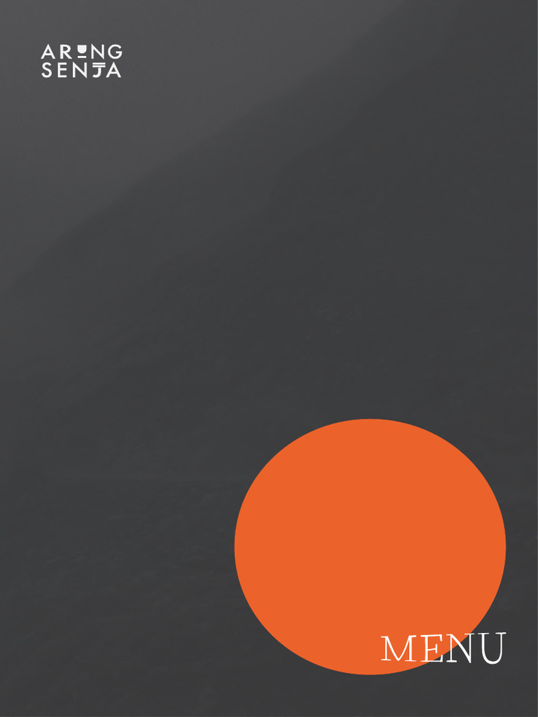 Digital Menu Arung Senja 2 | PDF