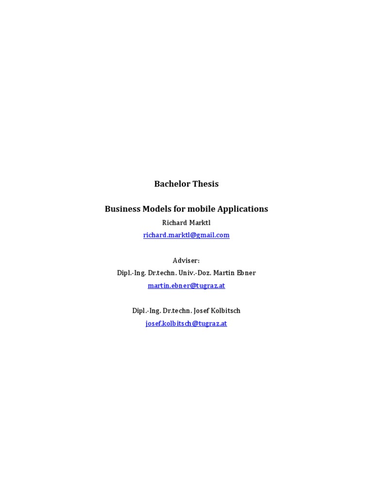 Business Models For Mobile Applications | PDF | Ios | Apple Inc.