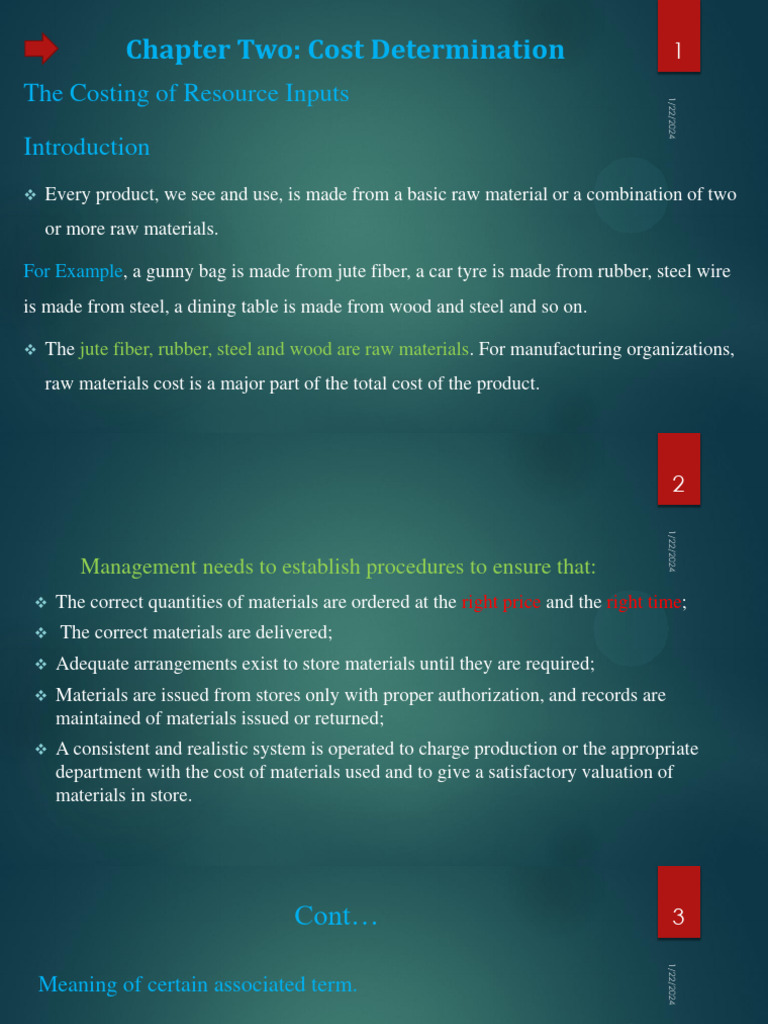 Cost CH-2 | PDF | Payroll | Employment