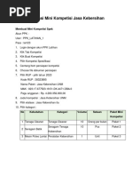 Contoh SPPBJ dan Surat Penunjukan | PDF