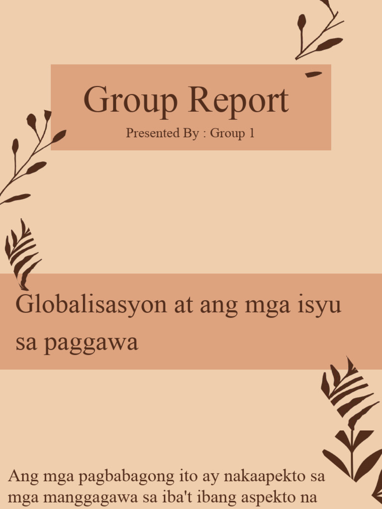 Group 1 | PDF
