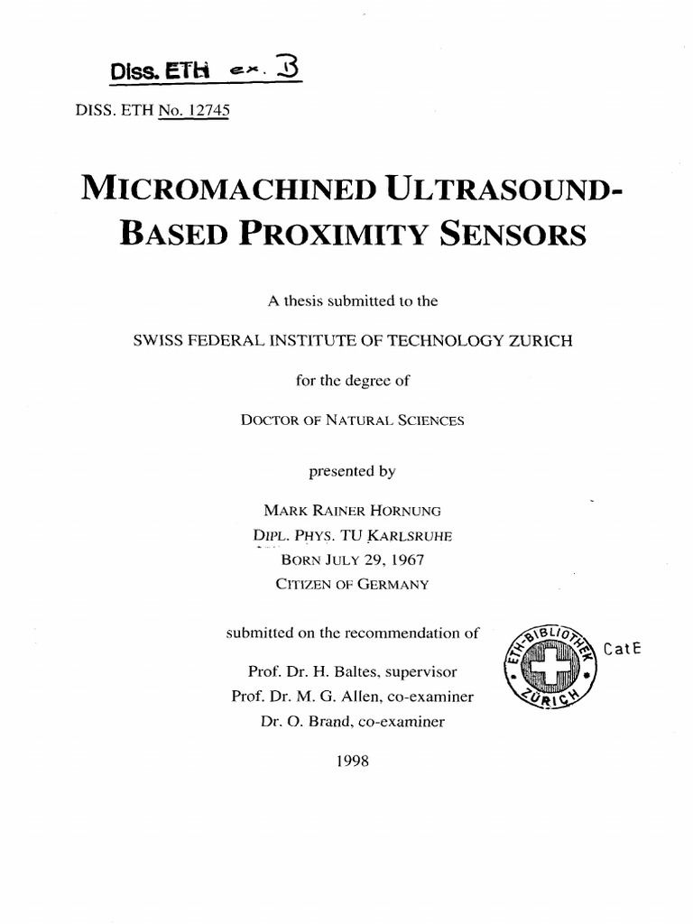 Eth 41309 01 | PDF | Ultrasound | Resonance