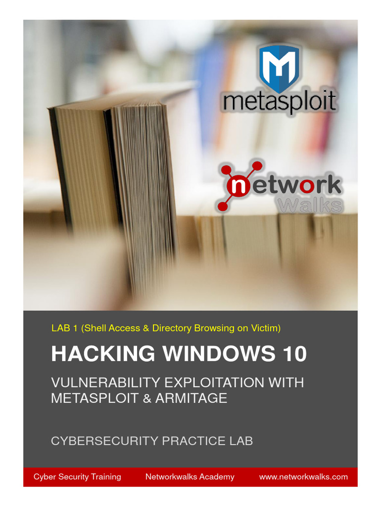 3.3.3. LAB PRACTICE - MSF Hacking Windows10 Lab1 v1-1 | PDF | System Software | Computer Engineering