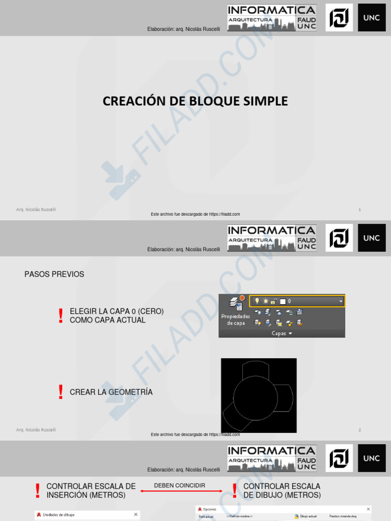 Creacion de Bloques | PDF | Informática | Ciencias de la Computación