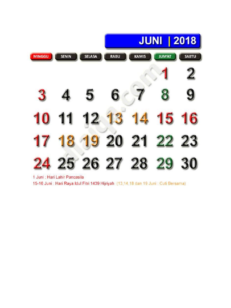 Kalender 2018 | PDF
