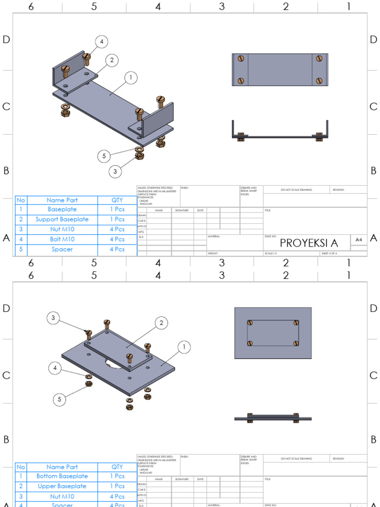 Gambar Proyeksi 3D | PDF