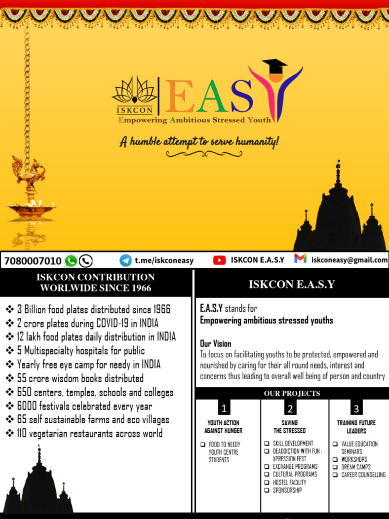 Iskcon Easy Report | PDF
