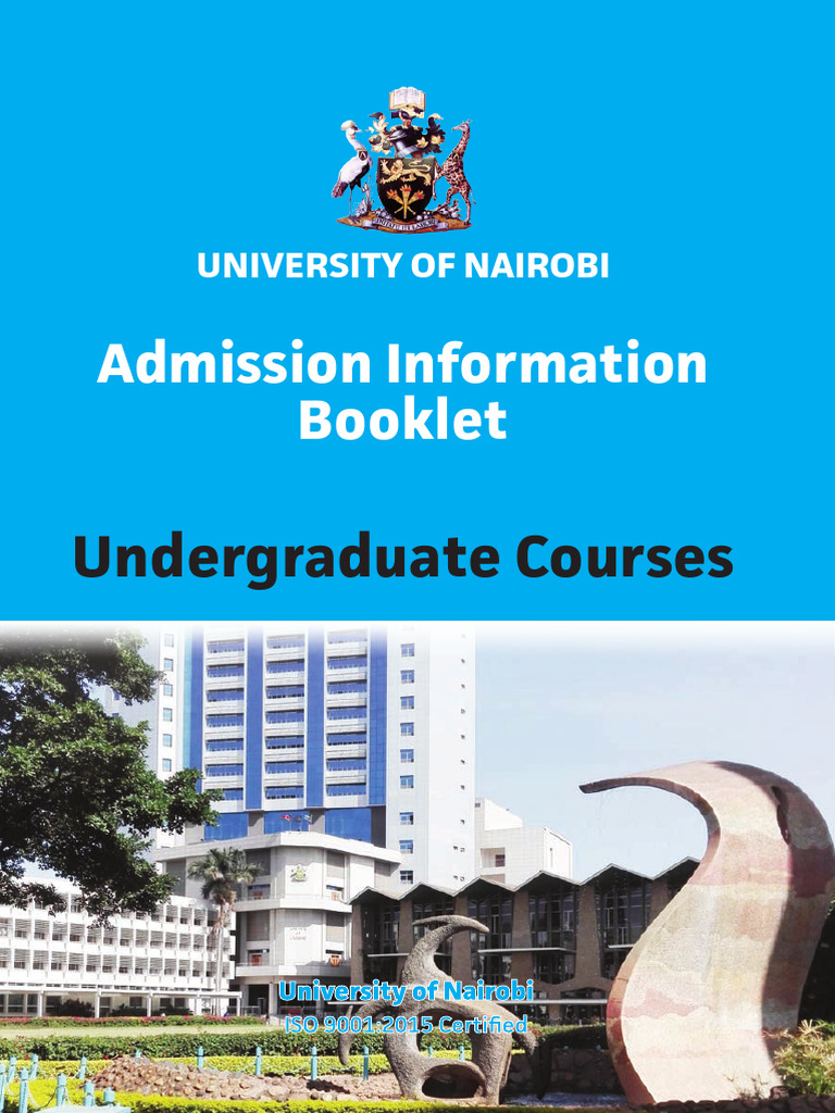 Undergraduate Admissions Information Booklet UON | PDF