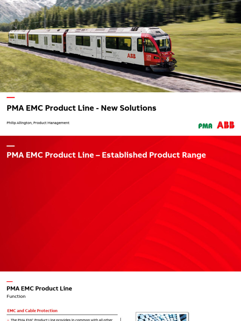 3 - 09.00 PMA EMC Product Line & New Solutions | PDF | Braid ...