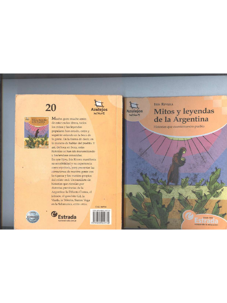Mitos y Leyendas de Argentina Autor Rivera Iris | PDF