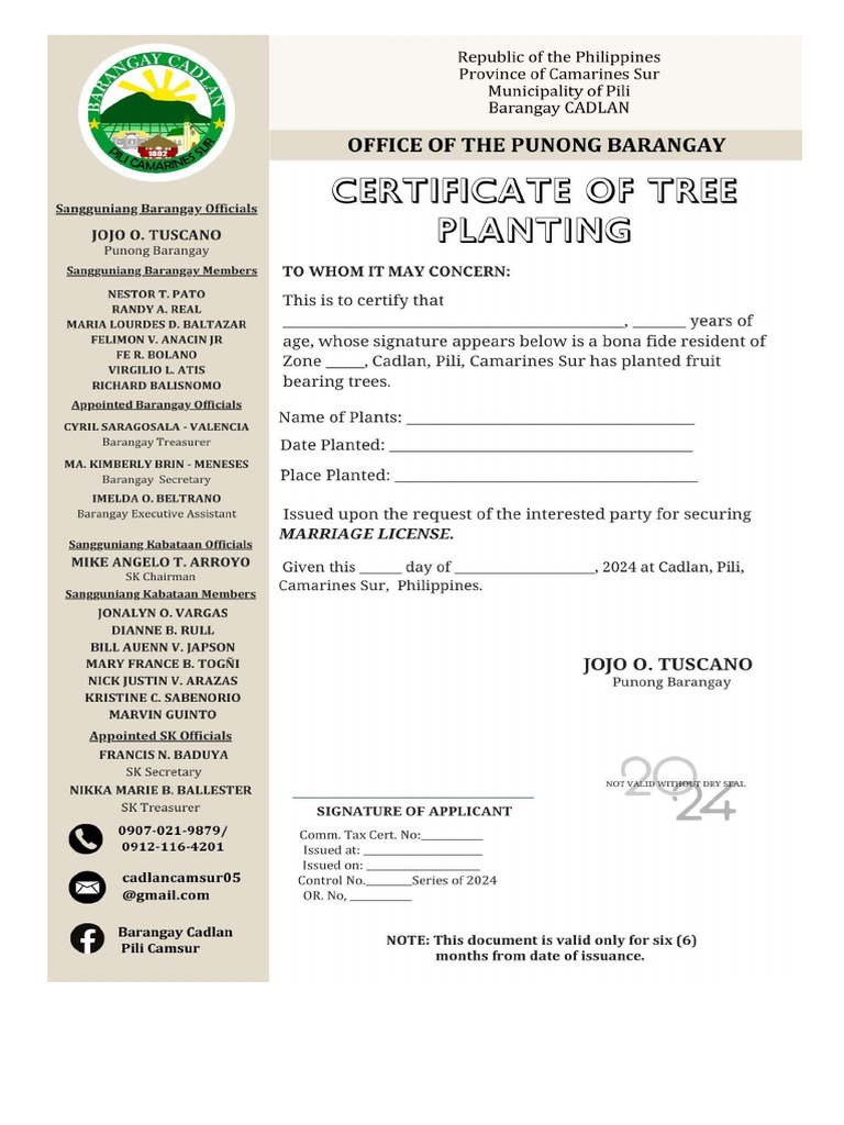 Tree Planting | PDF