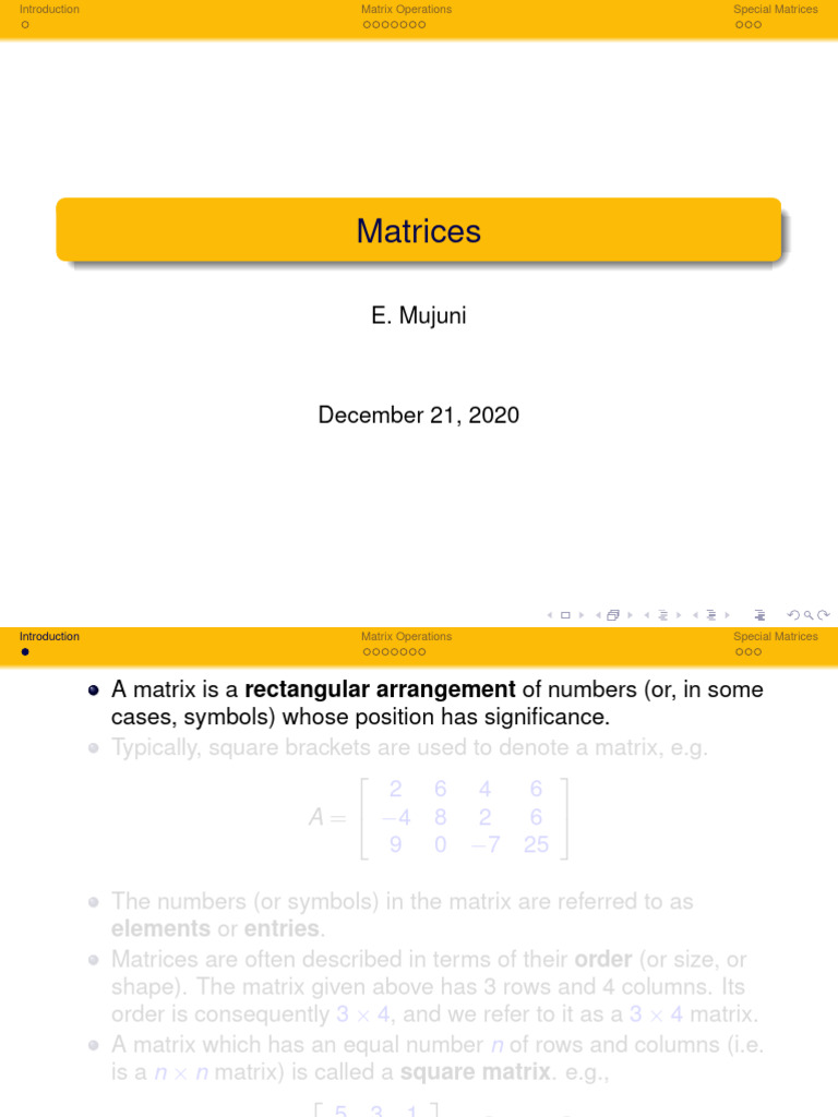 Lecture 06 | PDF | Matrix (Mathematics) | Abstract Algebra Lecture 06 | PDF | Matrix (Mathematics) | Abstract Algebra