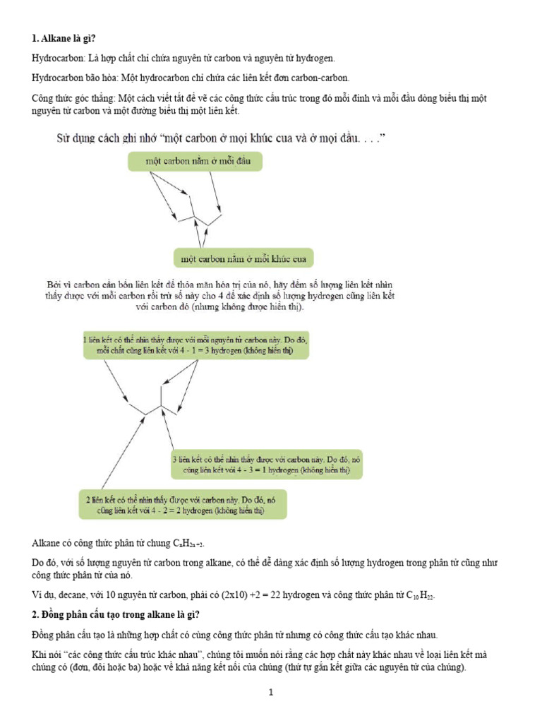 Alkane Pdf