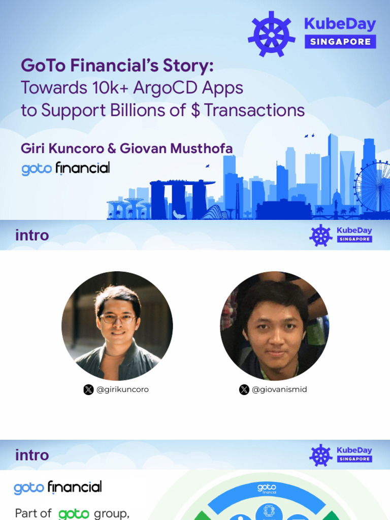 Scaling ArgoCD for 10k+ Apps at GoTo Financial | PDF | Central Processing Unit | Computer ...