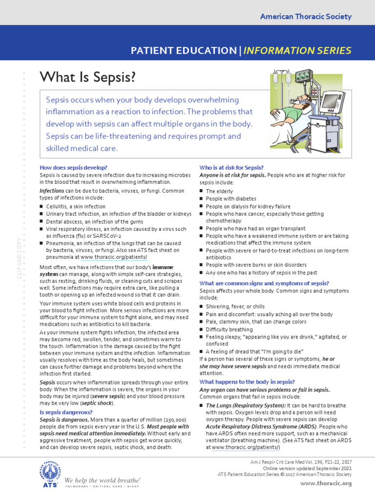 Sepsis 231222 133112 | PDF | Sepsis | Infection