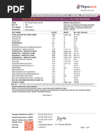 Dr Lal PathLabs Sample Report Format | PDF | Pathology | Doctor Of Medicine