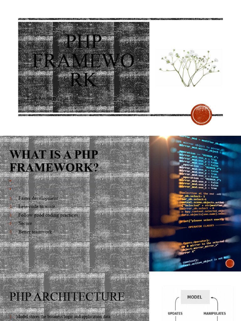 PHP Framework | PDF | Php | Web Application PHP Framework | PDF | Php | Web Application