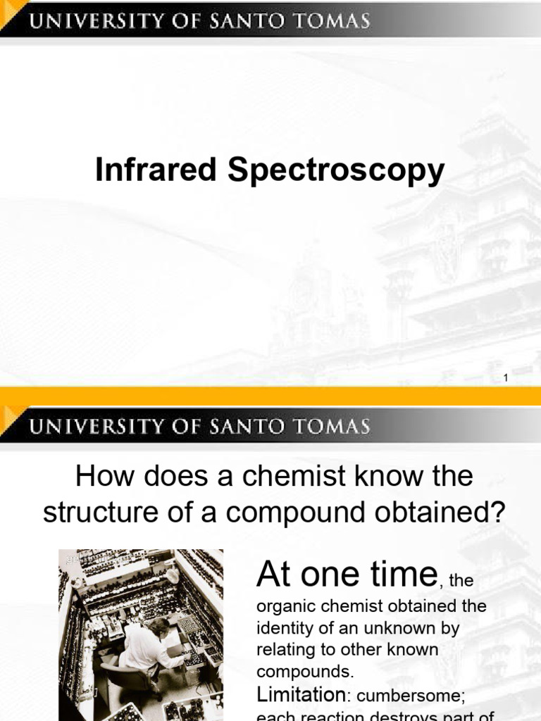 Understanding Infrared Spectroscopy | PDF | Infrared Spectroscopy ...