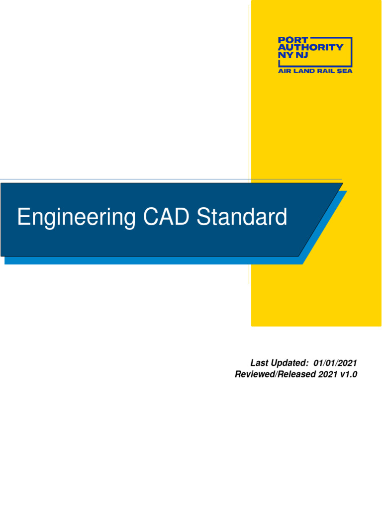 CAD Standard Manual | PDF | Computer File | Auto Cad