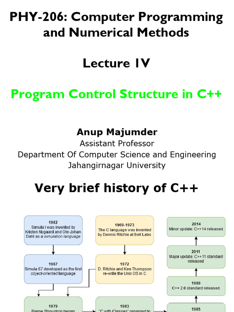 Computer Programming Slide 4 | PDF | C++ | String (Computer Science)