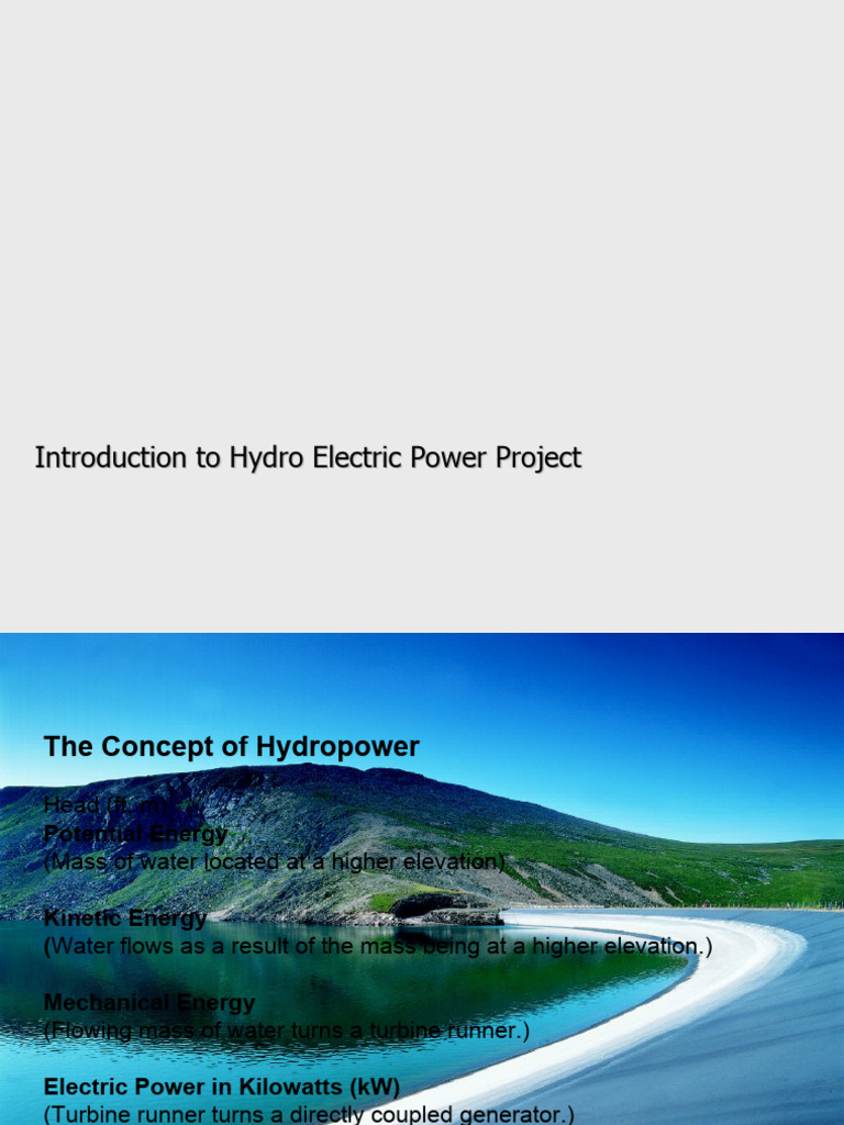 Hydropower plant-overviewII | PDF | Home & Garden