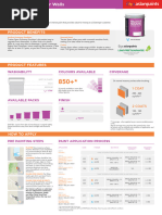 JSW Shade Card-Web | PDF | Paint | Color