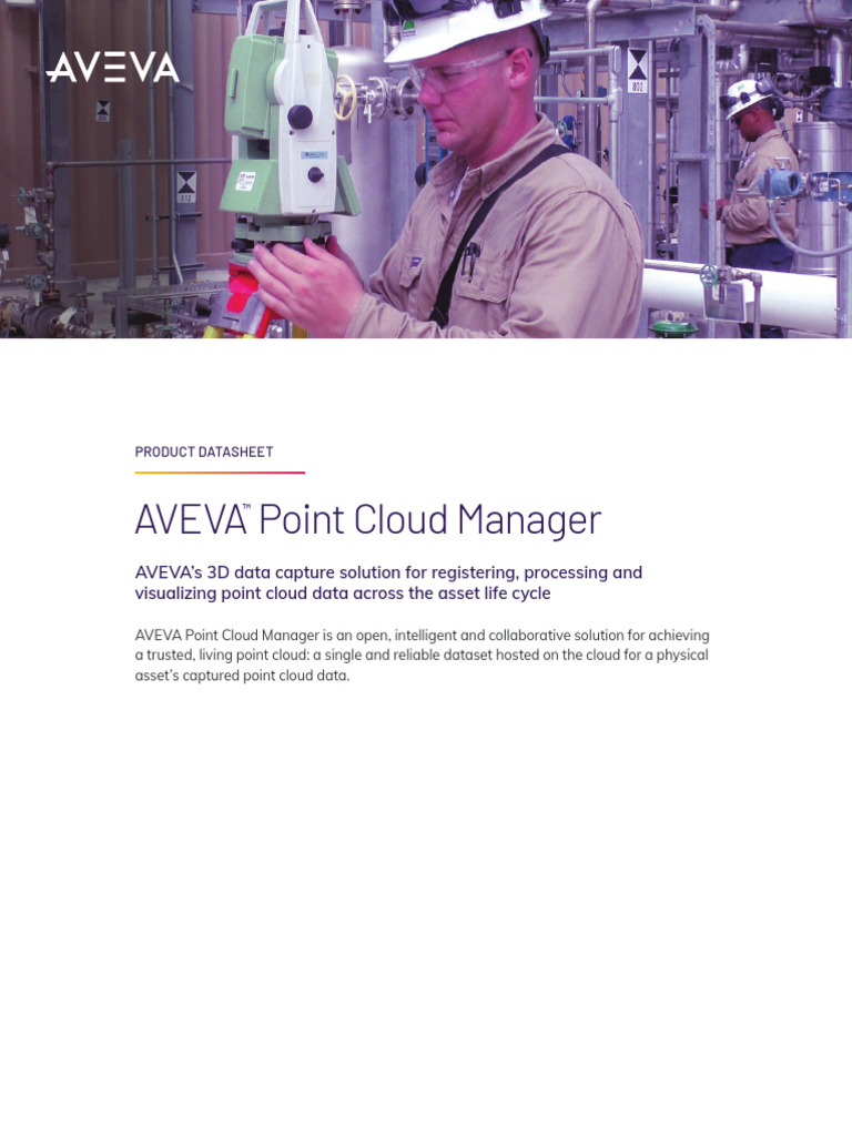 DataSheet AVEVA PointCloudManager 22-03.PDF - Coredownload.inline | PDF