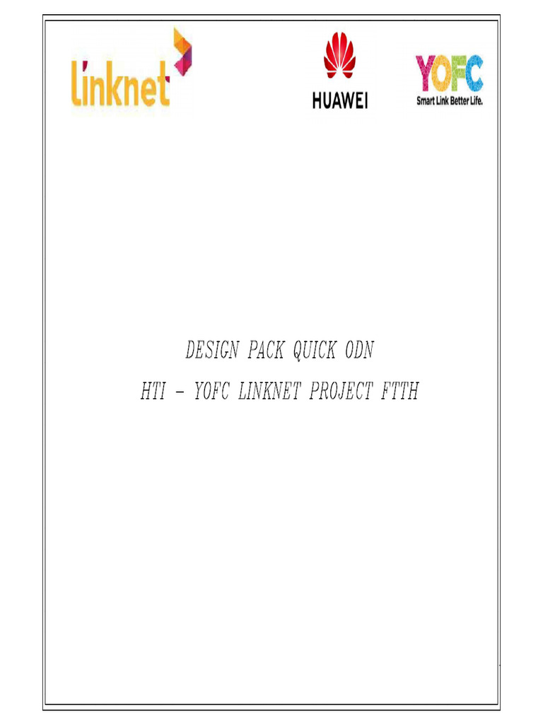Finalisasi Design Pack Linknet (Quick ODN) 05082023 - Fix - Sign - Zul-Compressed | PDF ...