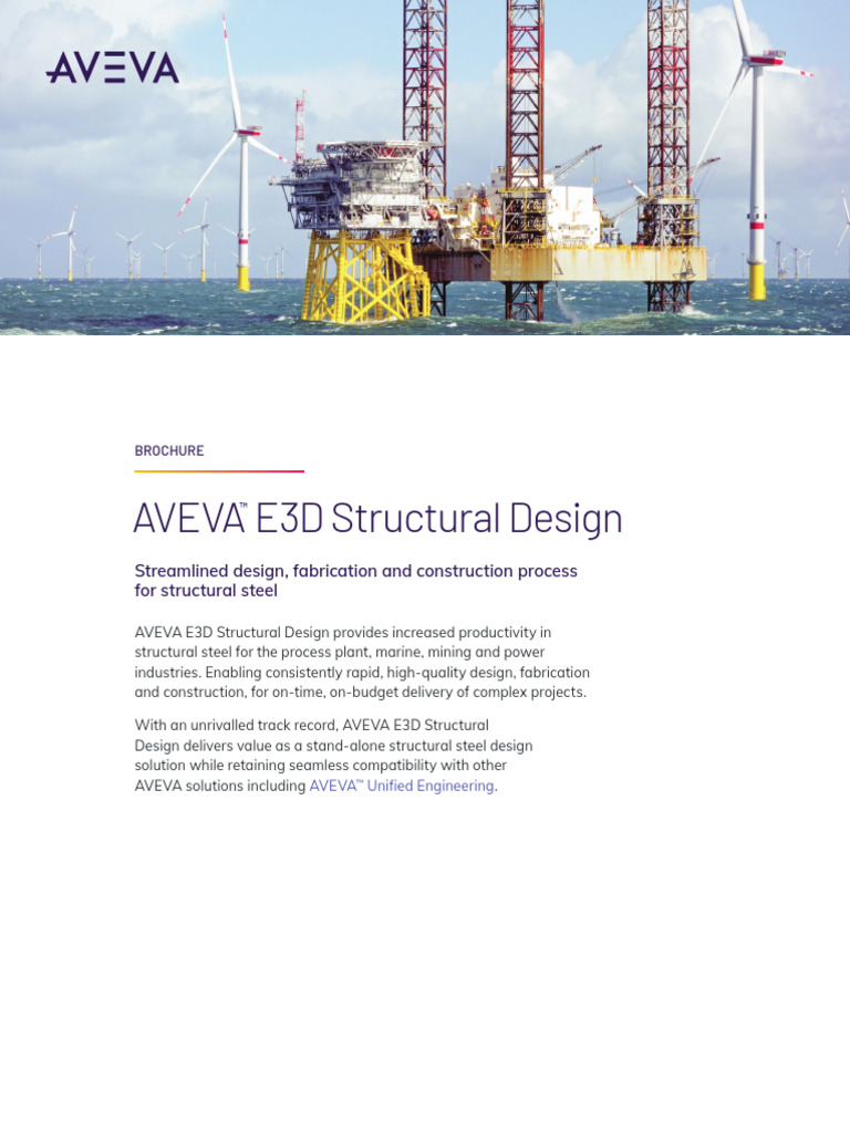 Brochure AVEVA E3DStructuralDesign 01-21.PDF - Coredownload | PDF | 3 D ...