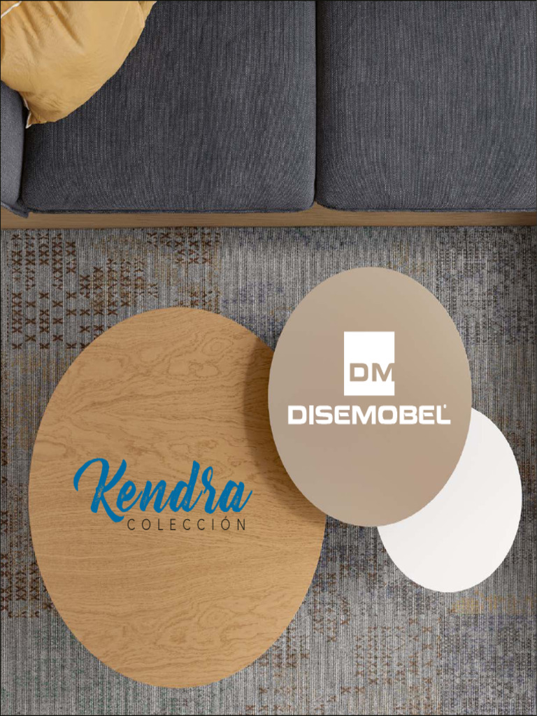Catálogo Consola Recibidor Disemobel-KENDRA-2022 | PDF | Materiales naturales