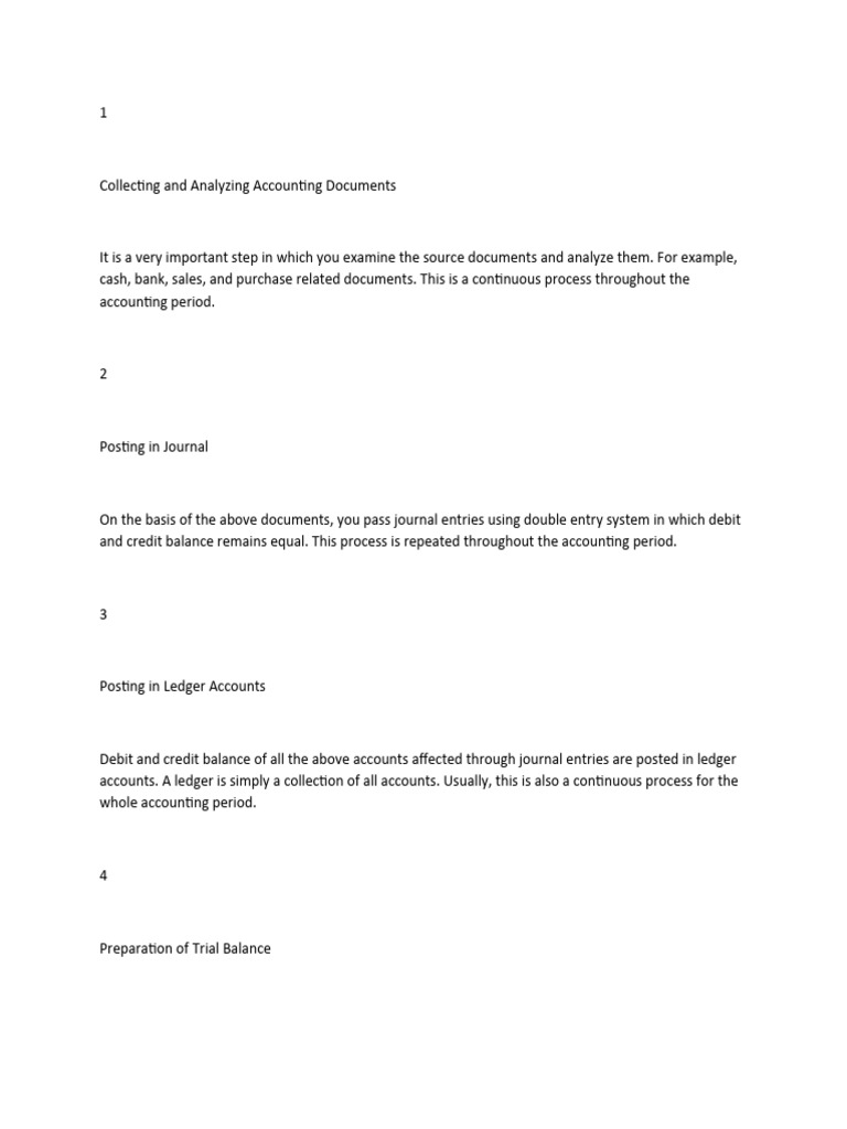 Account Process | PDF | Debits And Credits | Expense