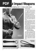 Technique and Use of The Police Baton | PDF | Elbow | Police