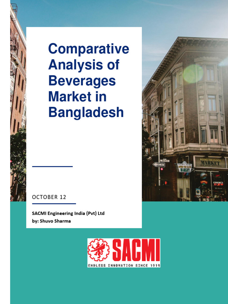 Comparative Analysis Of Bangladesh Beverages Market Pdf Pepsi Co