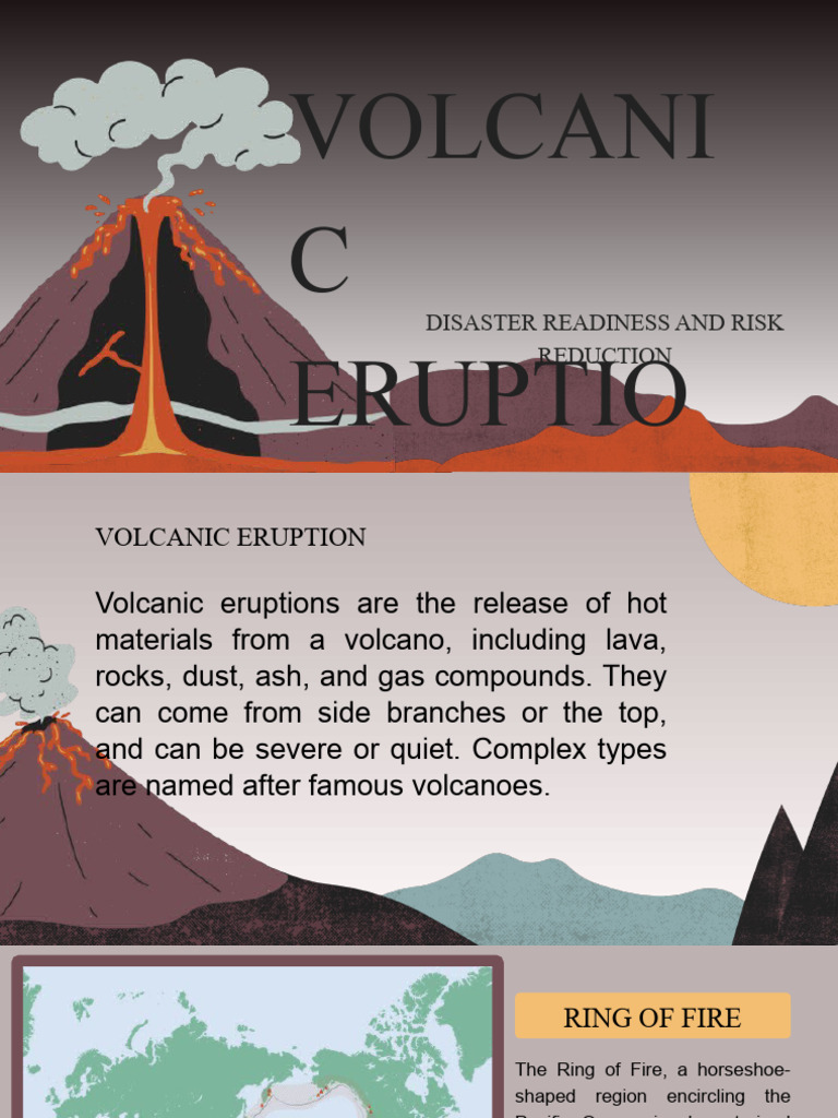 DRRR Module 5 & 6 Grade 12 | PDF | Types Of Volcanic Eruptions | Volcano
