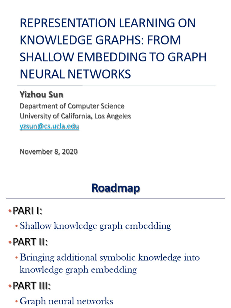 CCKS GRL YizhouSun v1 | PDF | Applied Mathematics | Cybernetics
