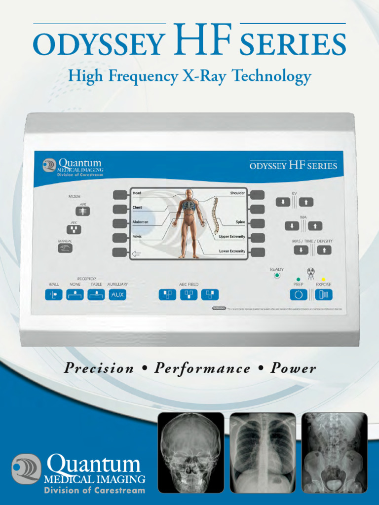 ODYSSEY HF Series Generator Brochure | PDF | Radiography | X Ray