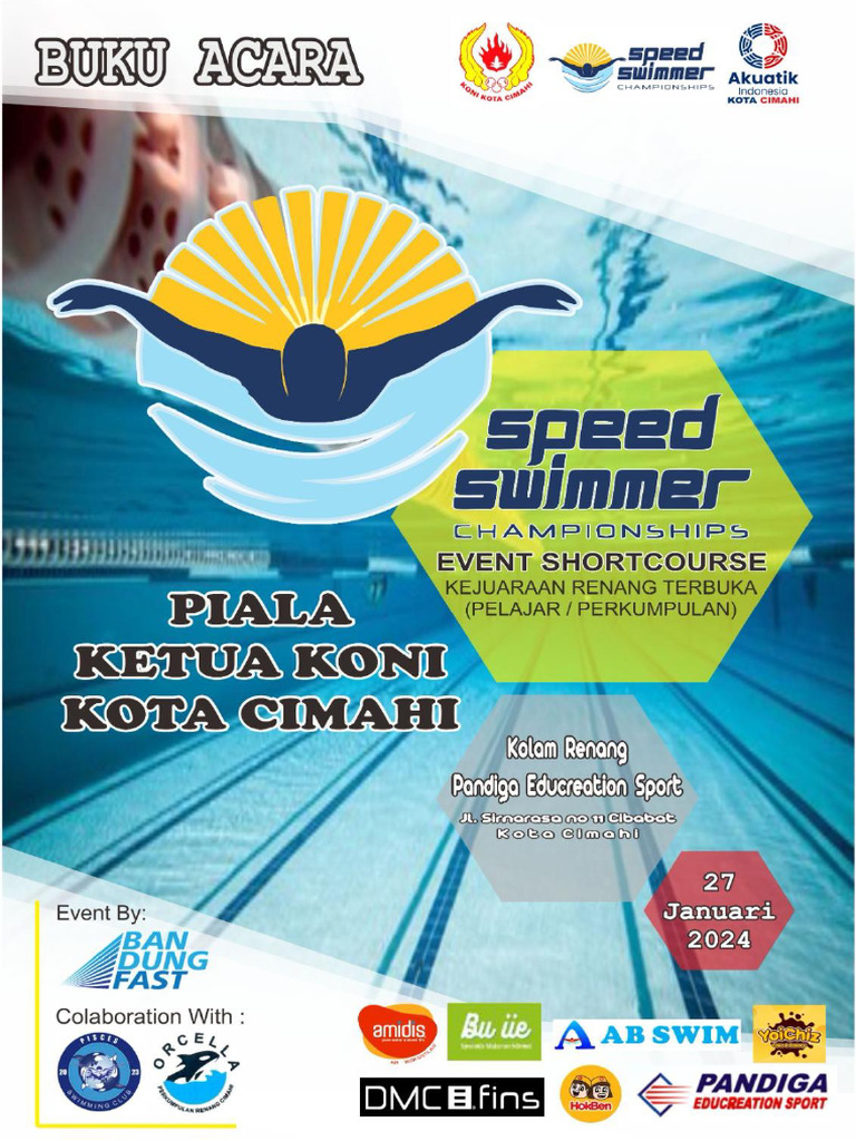 Meet Program Speed Swimmer Championship 2024 | PDF