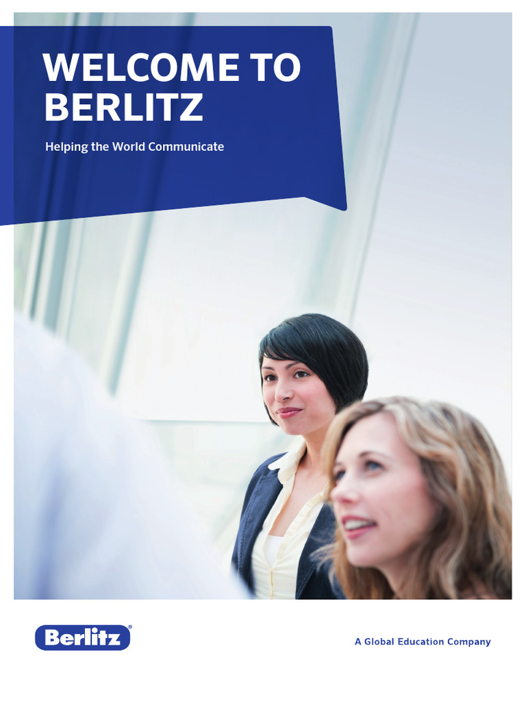 Berlitz_Brochure (1) | PDF | Learning | Teachers