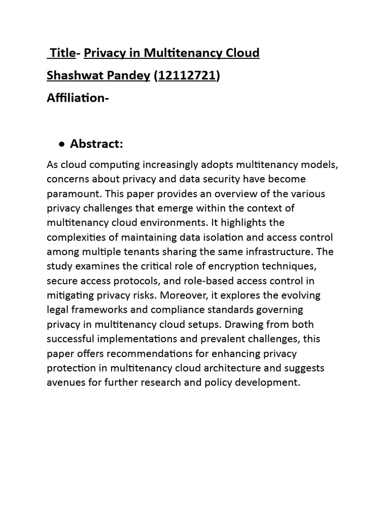 Cloud Pdf Cloud Computing Information Security