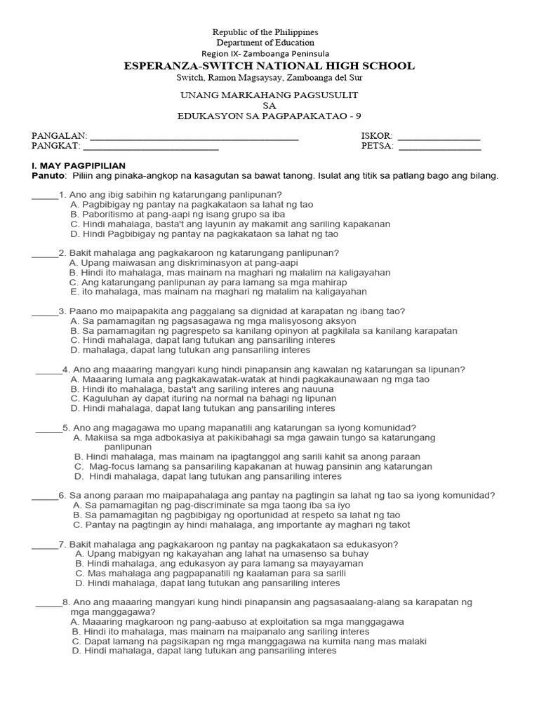 Esp 9 | PDF