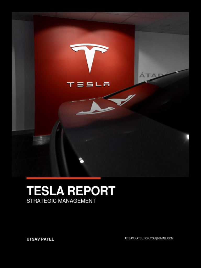 Tesla Report | PDF | Subsidy | Electric Vehicle