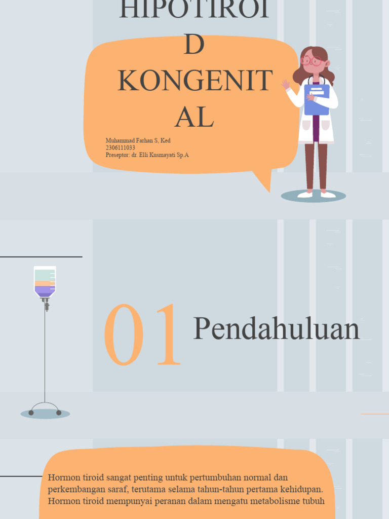 Diagnosis dan Terapi Hipotiroid Kongenital | PDF