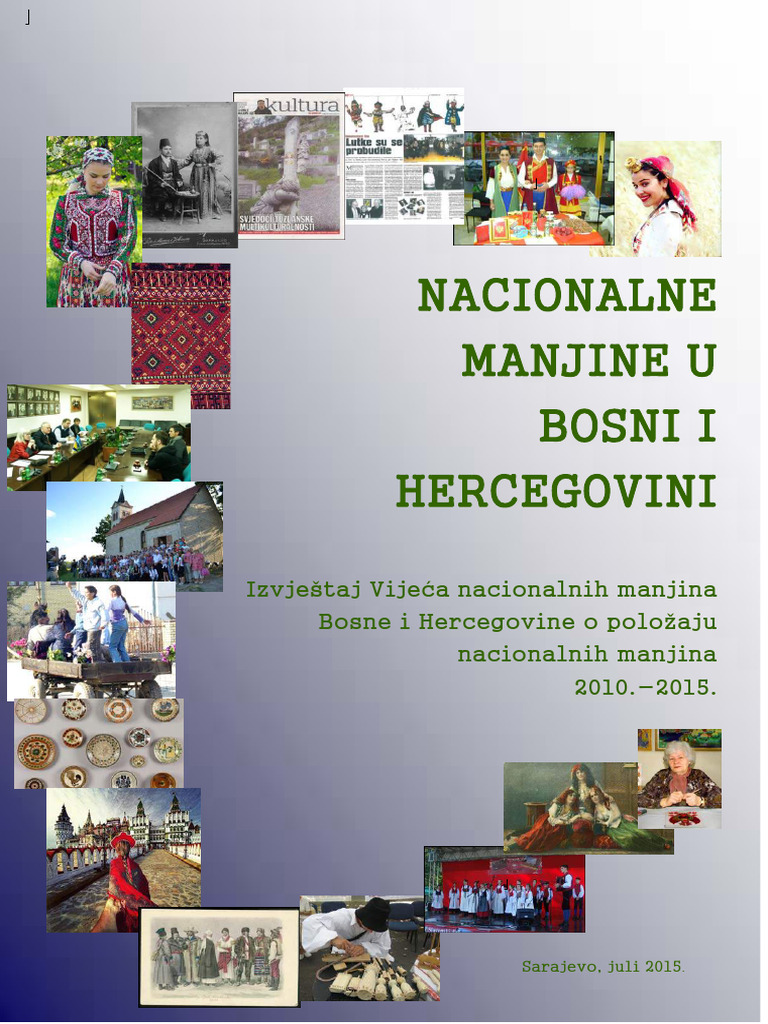 Izvještaj Vijeća Nacionalnih Manjina Bosne I Hercegovine o Položaju ...